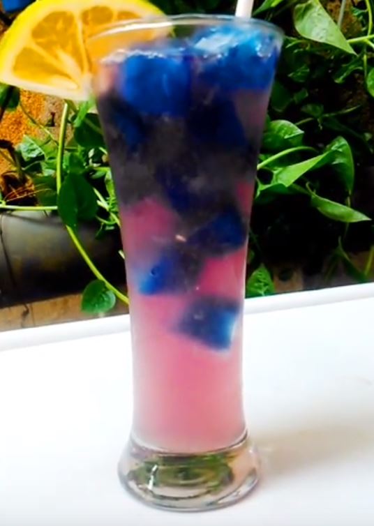 How to make Blue Colored Drinks - A Fat Guide