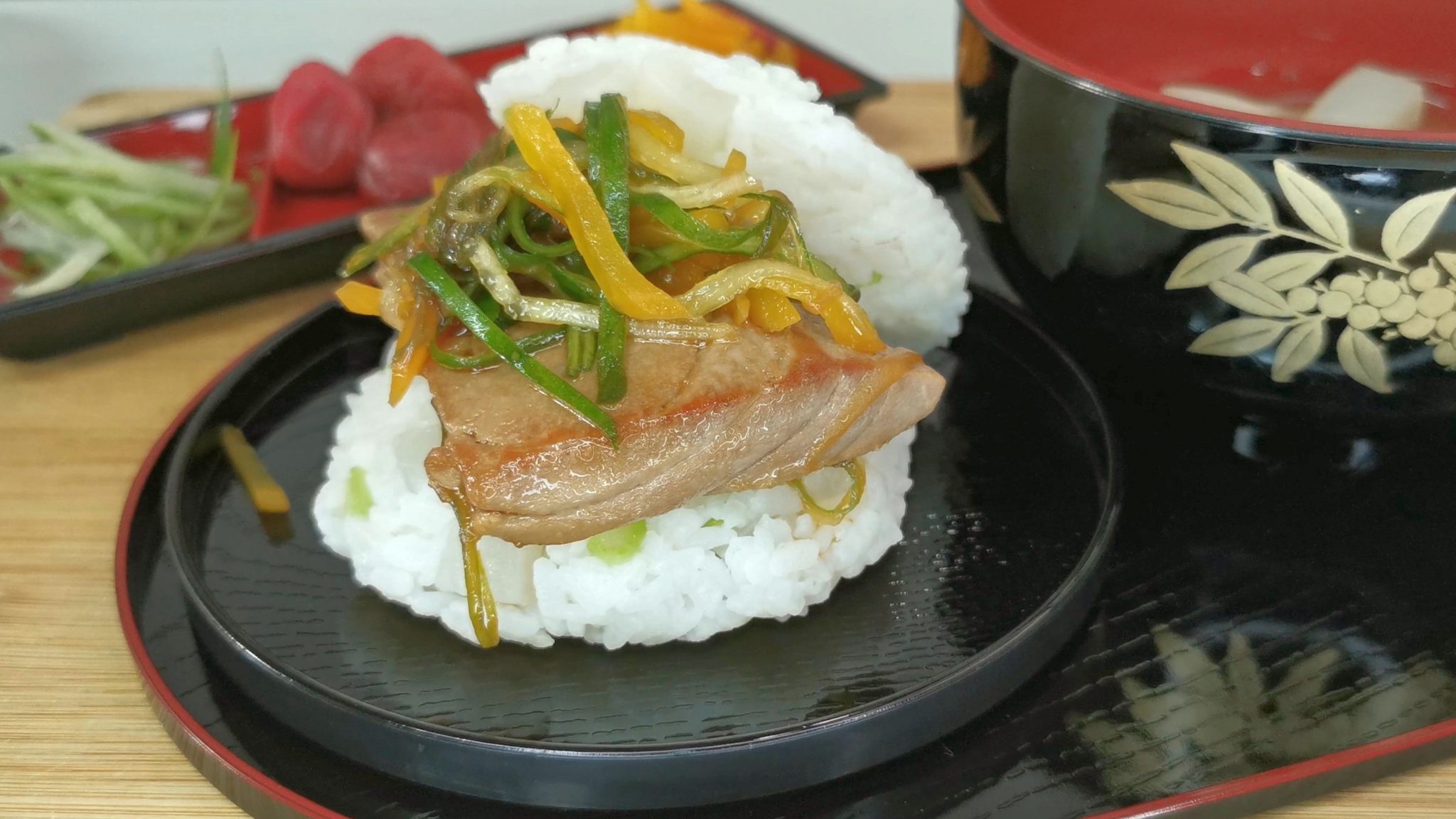 What exactly did the Samurai eat? And creating a samurai burger. - Just ...